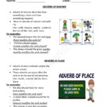 English Adverb Learning and Practice Worksheets
